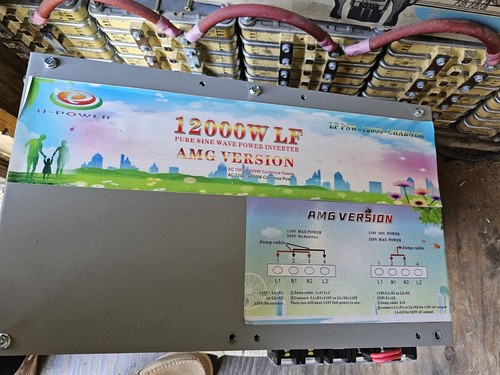 Fault & Not Work 12000W LF SplitPhase Pure Sine Wave Power Inverter DC48V/AC110V | eBay