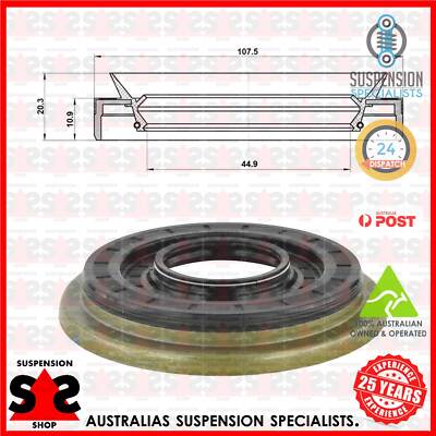 Rear Axle Shaft Seal, Differential Suit DODGE Challenger Coupe 6.2 SRT ...