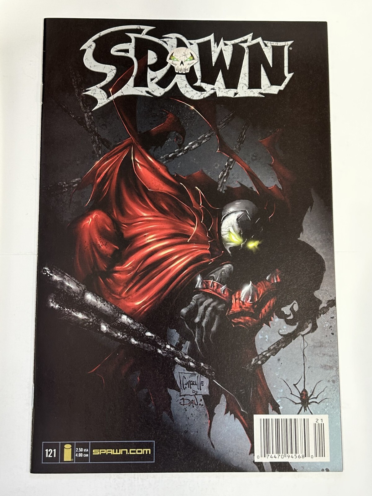 SPAWN #121 NEAR MINT 2002 TODD MCFARLANE NEWSSTAND IMAGE COMICS b-348 ...