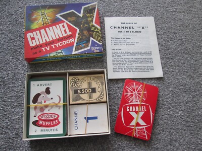 CHANNEL X - 1960'S PEPYS CARD GAME - COMPLETE | eBay UK
