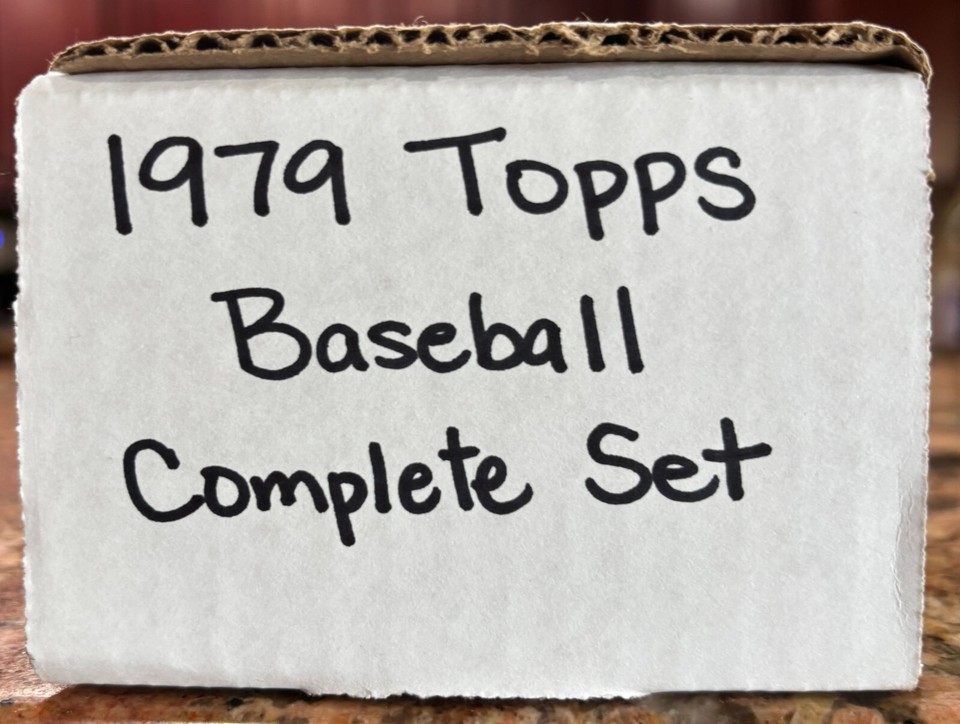 1979 TOPPS BASEBALL COMPLETE SET NM TO MINT BEAUTIFUL | eBay