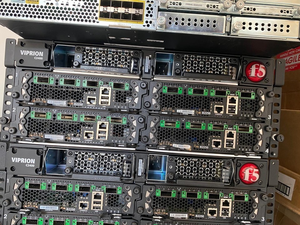 F5 Networks Viprion 2400 with 4 x F5-VPR-LTM-2250 Cards | eBay