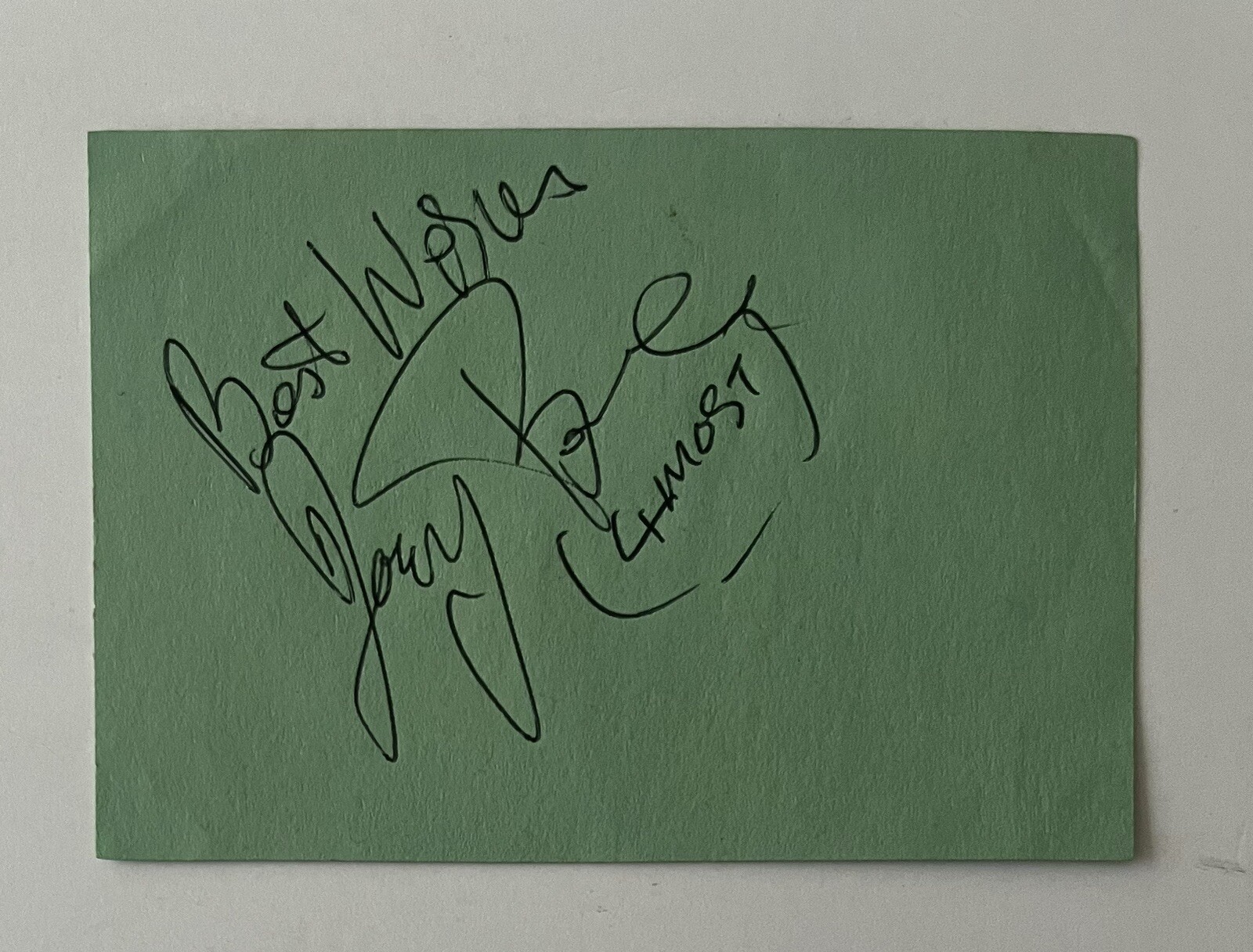 The Fourmost : Joey Bower Signed Autograph Book Page | eBay UK