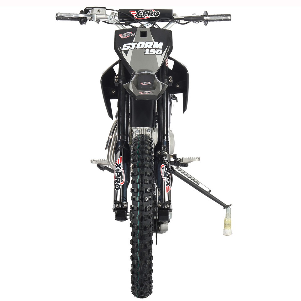 X-PRO Storm 150 Dirt Bike 4 Stroke Gas Powered Pit Bike Electric/Kick ...