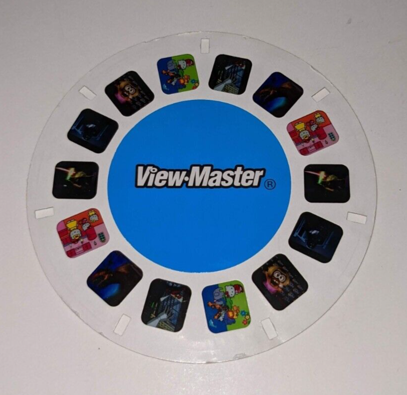 View-Master Reel Mattel Splash Reel Sample Preview TV Shows Cartoons ...