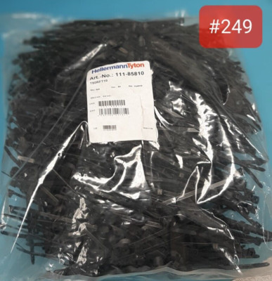 ( 500 PCS ) WIRE TIES, black, 111-85810 , T50RFT10 . 200.0 MM 4.6 MM | eBay