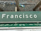 Vintage Aluminum Highway Road Sign Reflective Crafting Button Copy ...