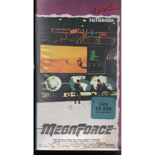 Megaforce VHS Hal Needham Univideo - S05032 Sealed | eBay