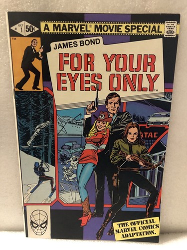 For Your Eyes Only James Bond #1 Oct Marvel Comics NM | eBay