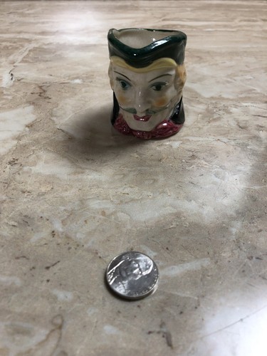 Antique Vintage Mini Hand Painted Toby Mug Mustache Man Made In Japan ...