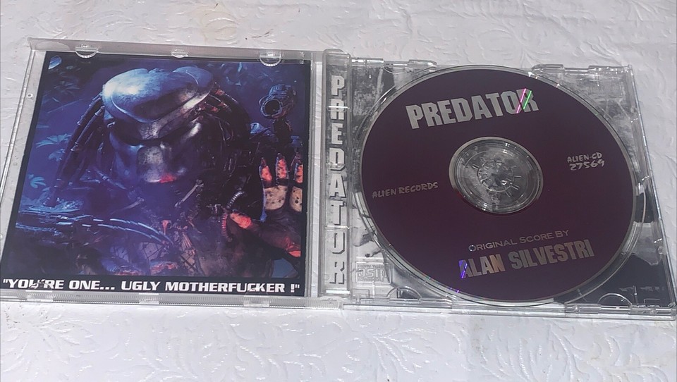 PREDATOR soundtrack (FIRST pressed CD) Original Motion Picture Score ...