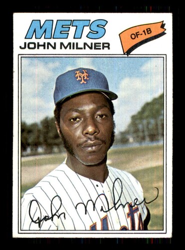 1977 Baseball Topps John Milner New York Mets #172 | eBay