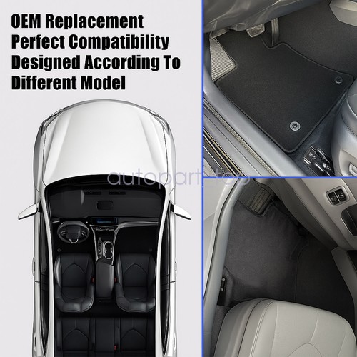 2003-2009 For Mercedes-Benz W211 E Class Front & Rear Floor Mats Carpet ...