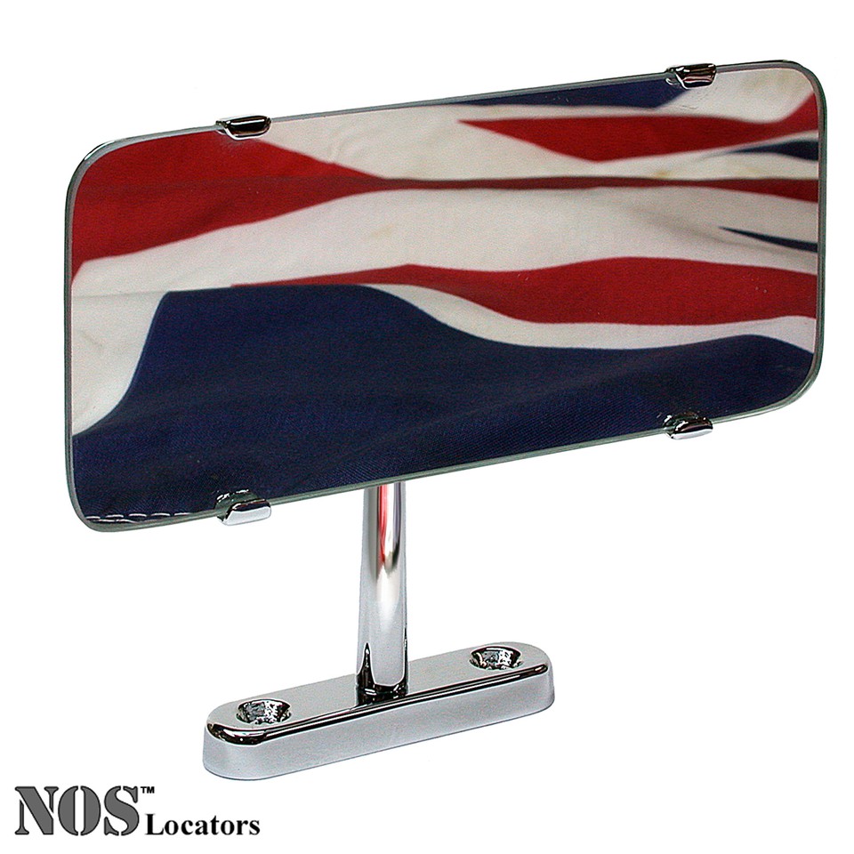 MGA Chrome Rear View Dash Mirror | eBay