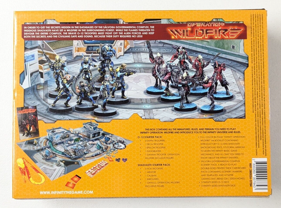 Corvus Belli: Infinity - OPERATION WILDFIRE with Hippolyta Exclusive ...