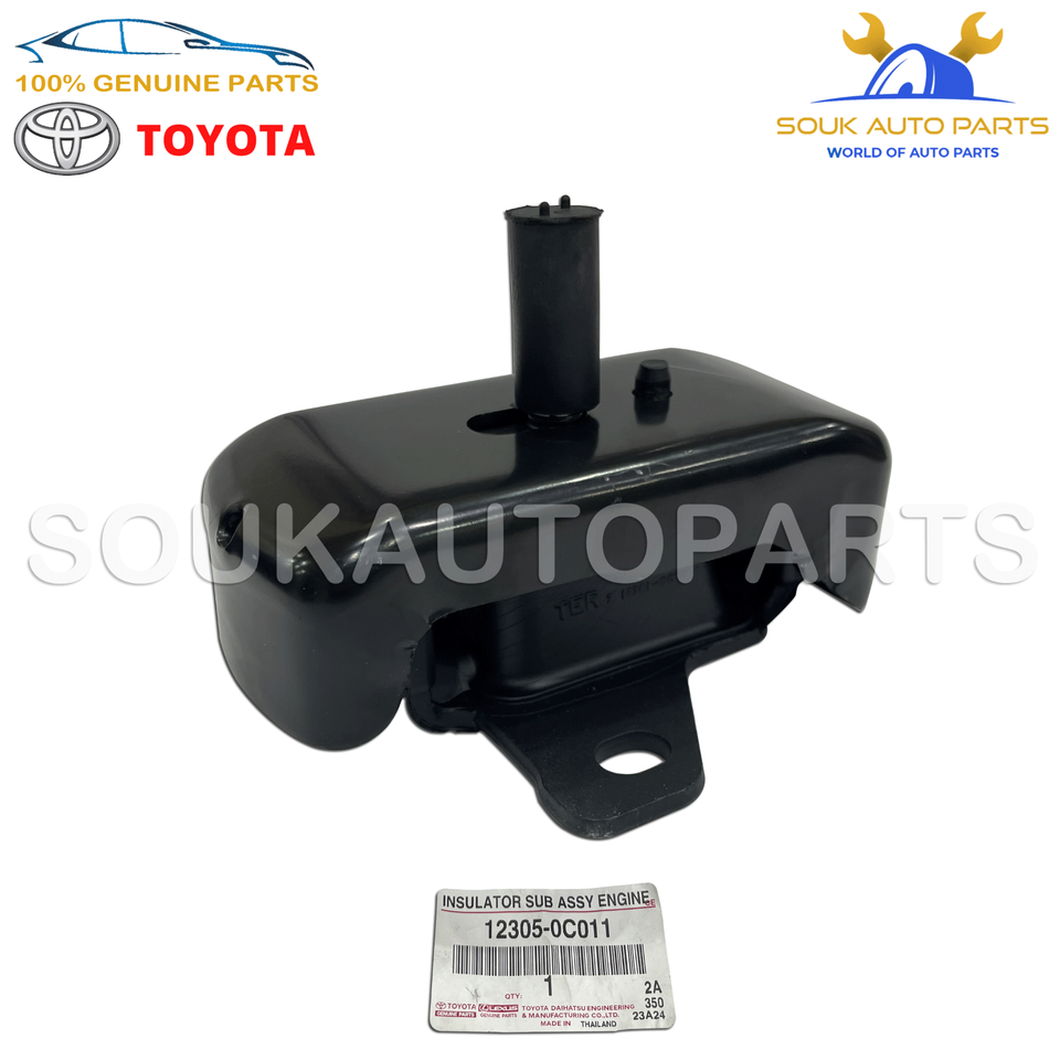 12305-0C011 Genuine Toyota INSULATOR, ENGINE MOUNTING, FRONT | eBay