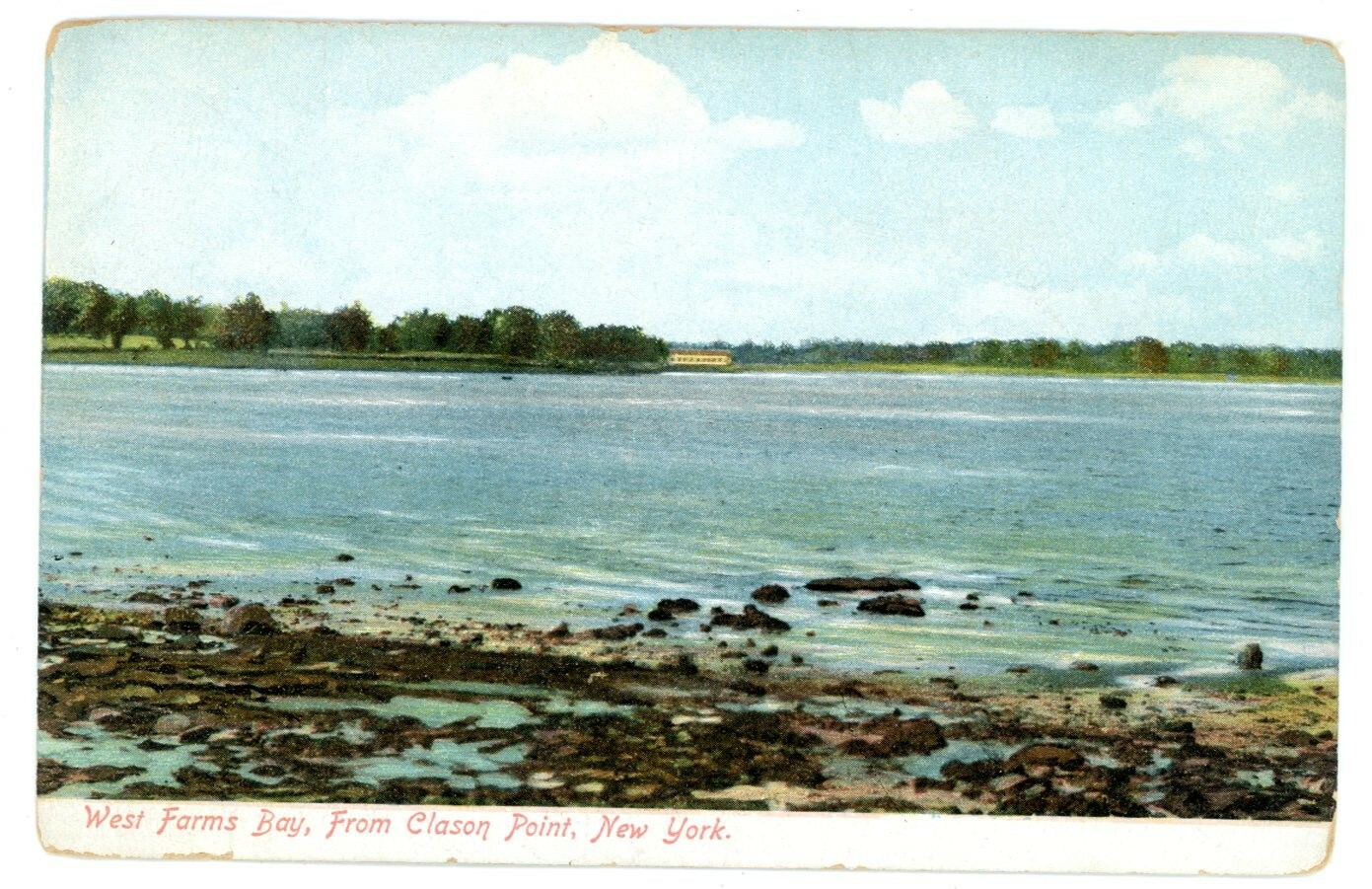 Clason Point Bronx NYC NY -WEST FARMS BAY- Postcard | eBay