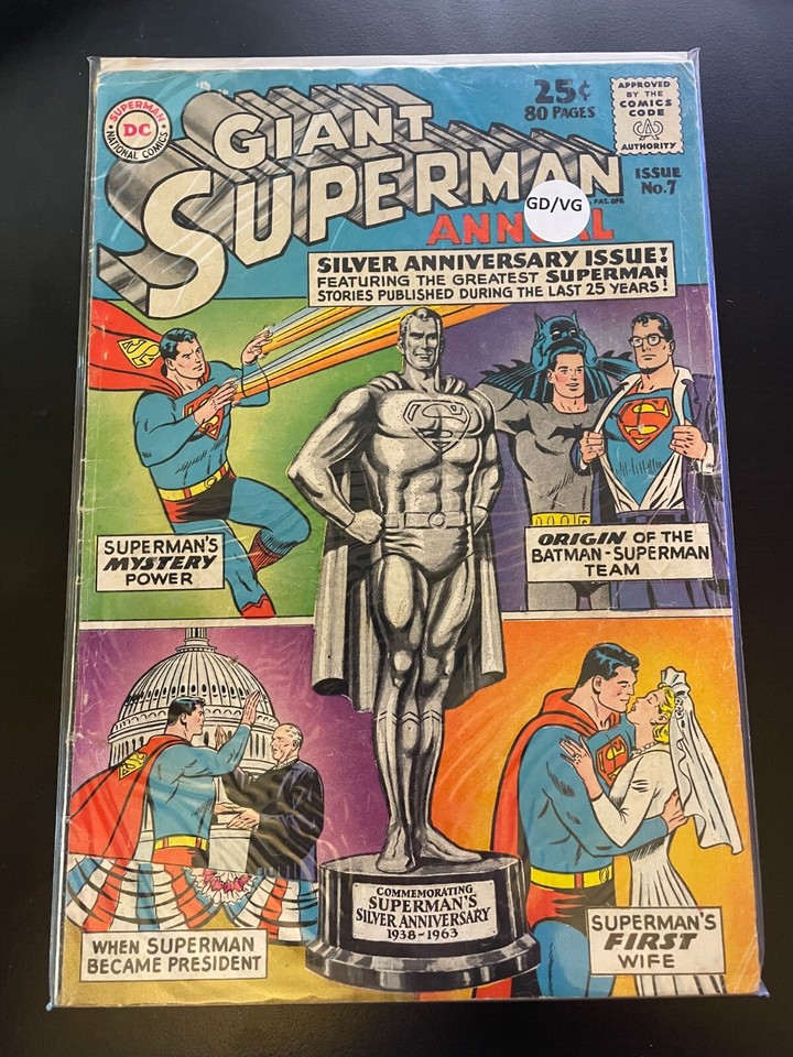 SUPERMAN ANNUAL 1962, 1963 | 80 PAGE GIANT 1965 | DC | eBay