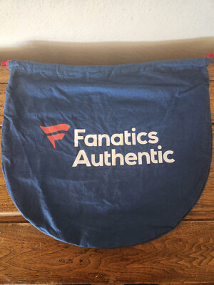 Fanatics Authentic draw string blue dust bag 19x17. | eBay