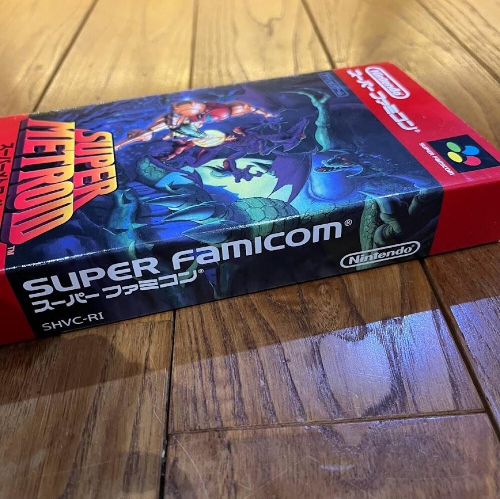 NINTENDO Super Metroid Super Famicom SFC Japan Complete Action ...