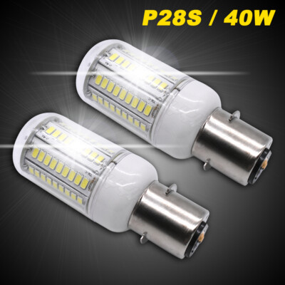 P28S LED Marine Navigation Bulb 81SMD 40W Stage Studio Light Lamp 120V ...