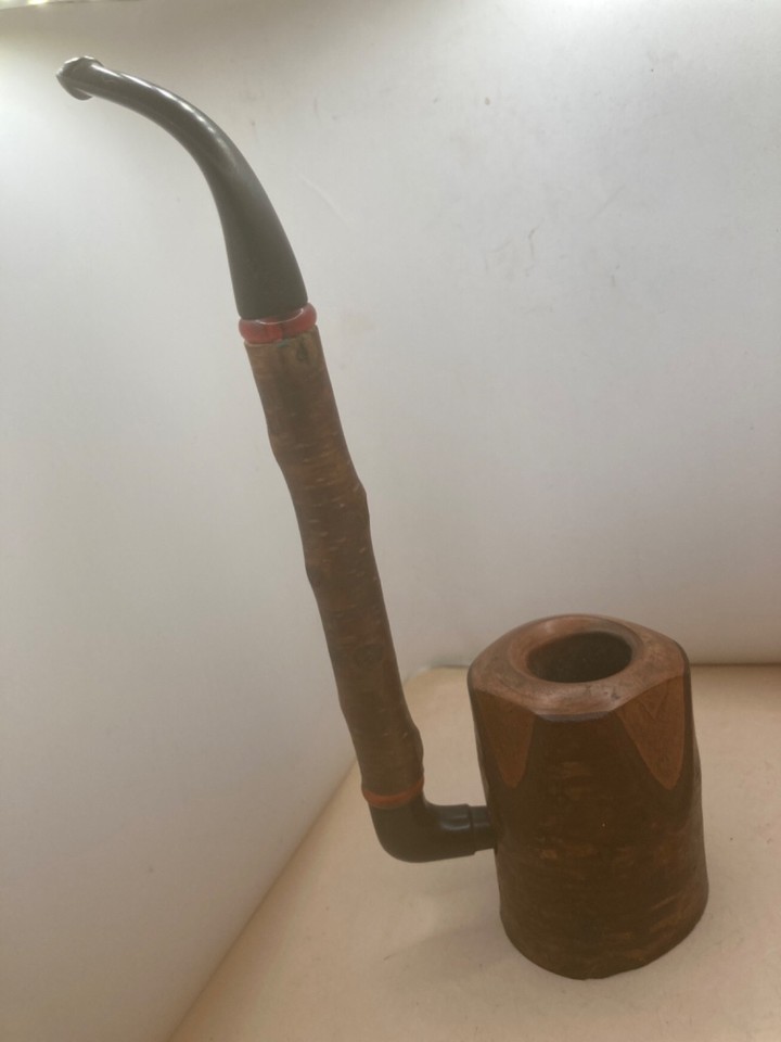Beautiful Large Ropp Cherry Wood Tobacco Pipe - Nice Gift | eBay