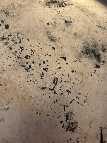 Pre 1968 Vintage Revere Ware 12" Fry Pan Skillet w/ Lid Copper Clad ...