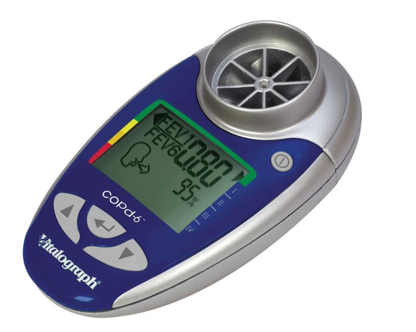 Vitalograph 40200 COPD-6 Respiratory Monitor FEV1 FEV6 | eBay Australia