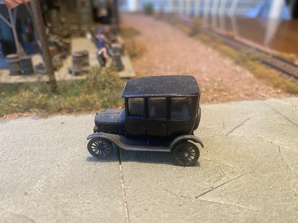 HO Scale Jordan Highway Miniatures Ford Model T Centerdoor Sedan Built ...
