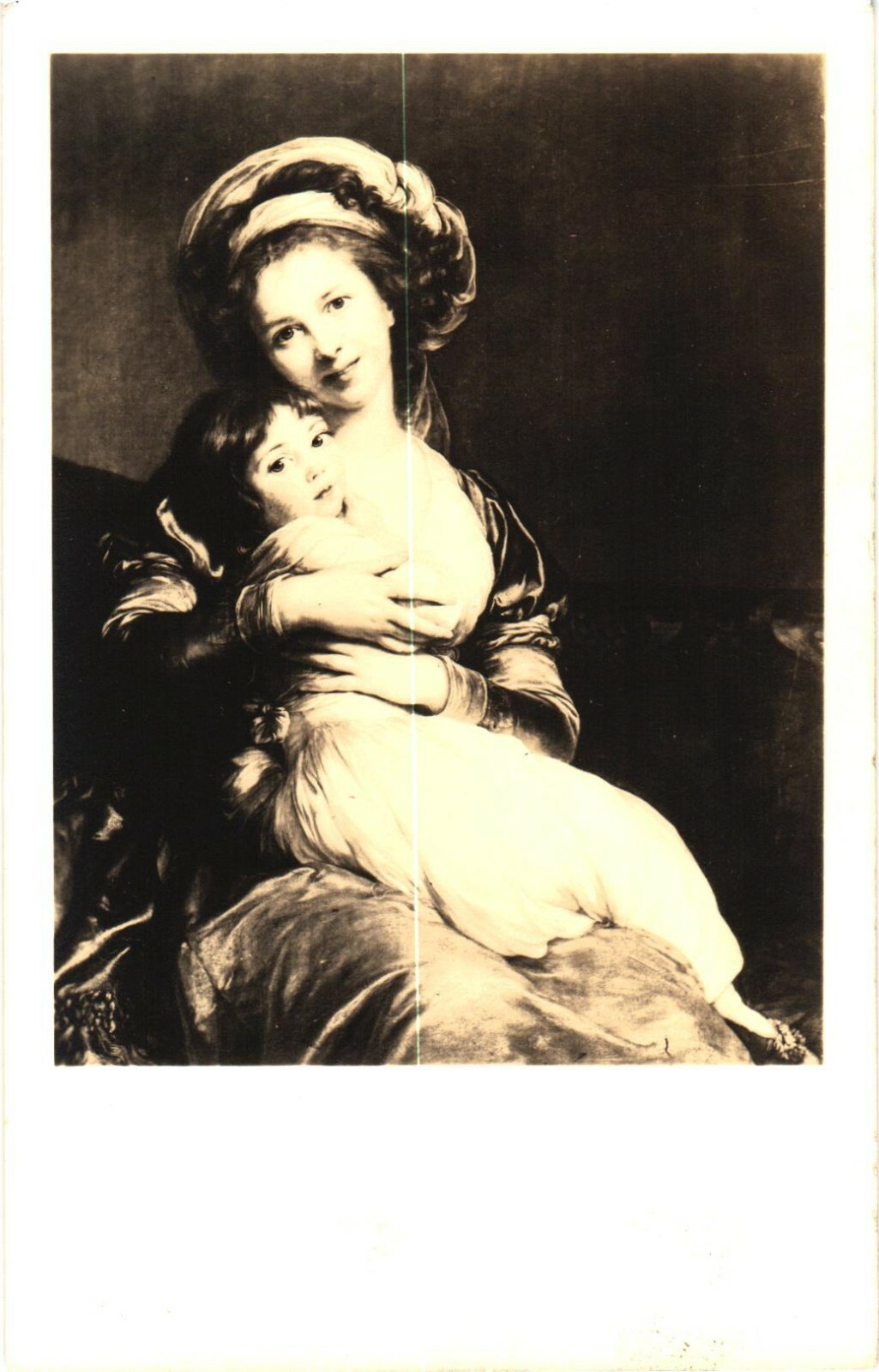 Self-Portrait of The Artist With Her Daughter, Élisabeth Vigée Le Brun ...