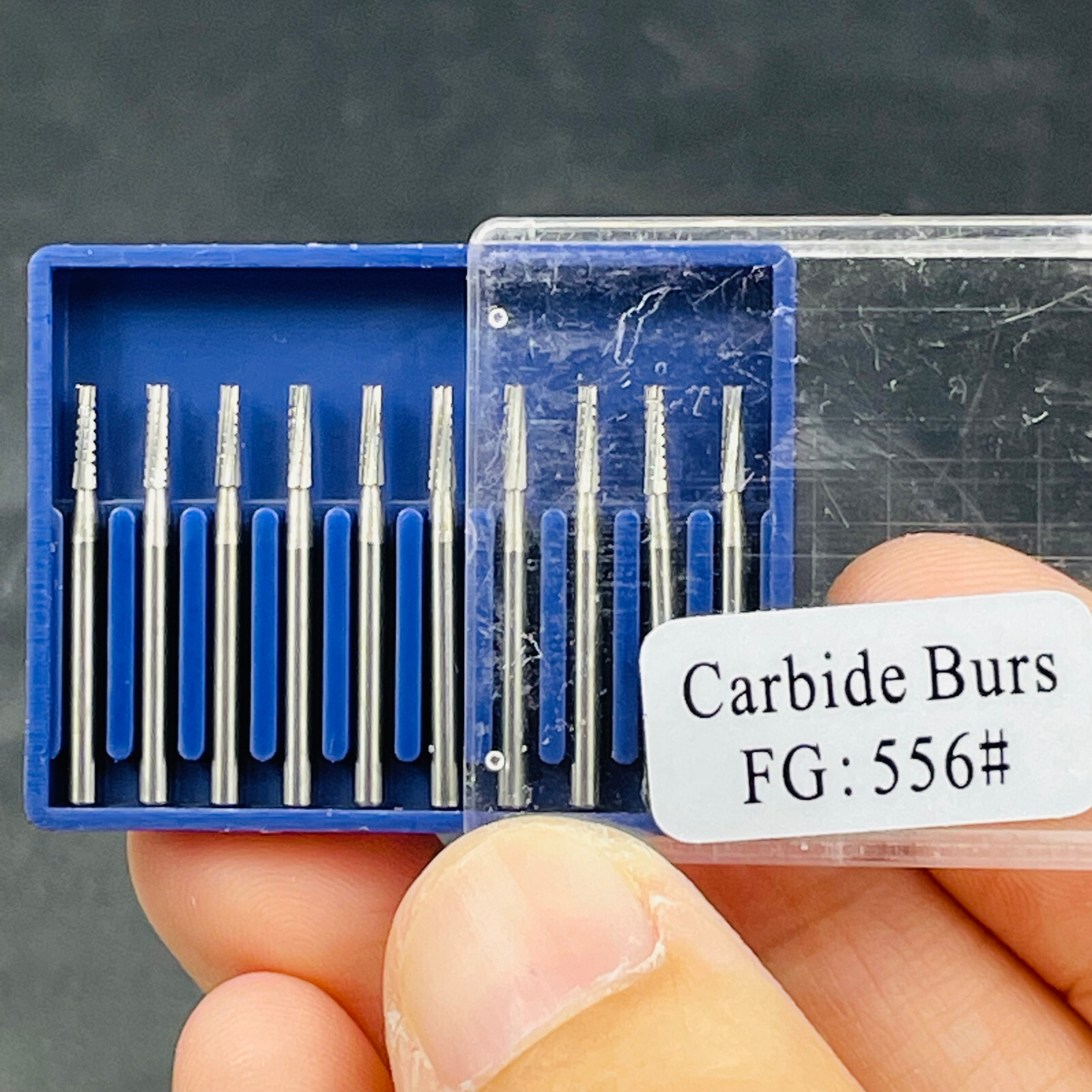 Dental Midwest FG #556 Straight Fissure Crosscut Carbide Burs High ...