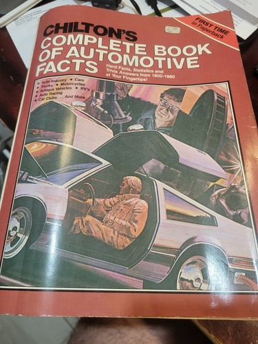 CHILTON'S COMPLETE BOOK OF AUTOMOTIVE FACTS 1800-1980 # 6918 | eBay