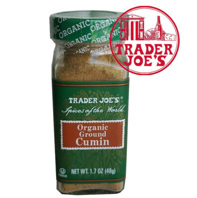 🔥 Trader Joe's Organic Ground Cummins NET WT 1.7 oz seasoning 🔥 sesame ...