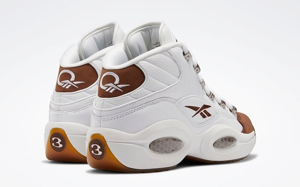 Reebok Question Mid Mocha Toe Brown GX0241 Allen Iverson | eBay