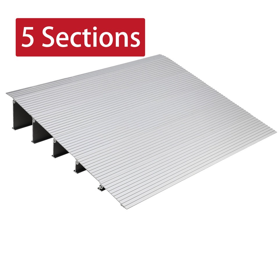 1"/2"/3"/4"/5" Rise Threshold Ramps Aluminum Adjustable Ramps 800LB for ...