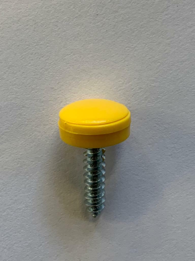 Vehicle Car Motor Licence Number Plate Cap and Screw Spare Replacement ...
