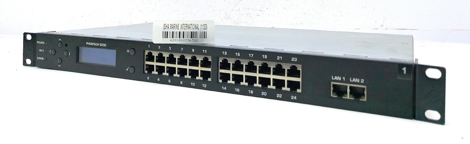 JOTRON 6200 PHONTECH INTEGRATED COMMUNICATION SERVER 1133 6382 | eBay