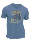 Adult Mens Blue DC Comics Batman & Robin In The Spotlight Slate T-shirt ...