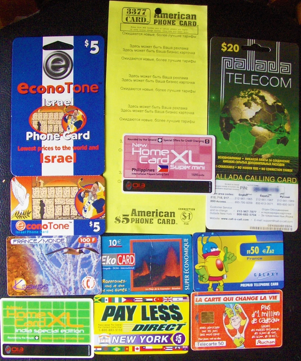 International Prepaid Phone Cards