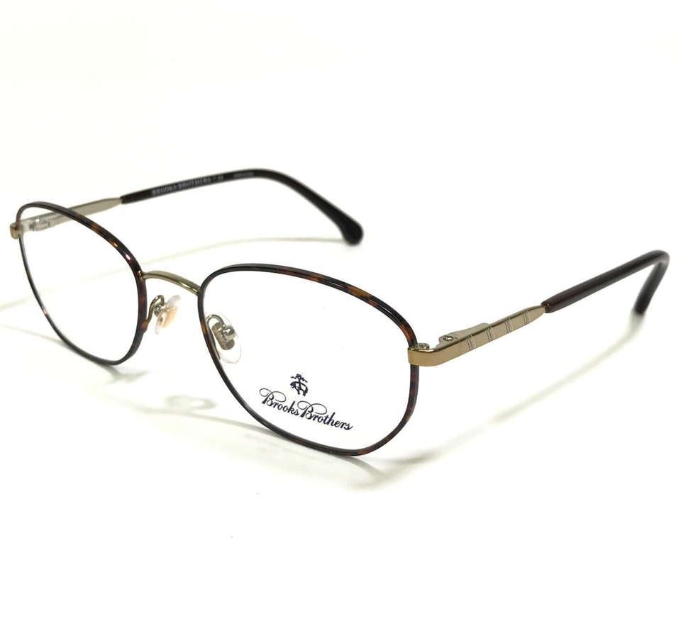 Brooks Brothers Eyeglasses Frames BB1038 1667 Tortoise Brown Gold 52-19 ...