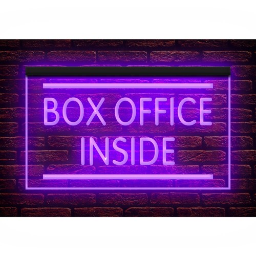 120075 Box Office Inside Ticket Information Display Neon Sign 7 or 16 ...