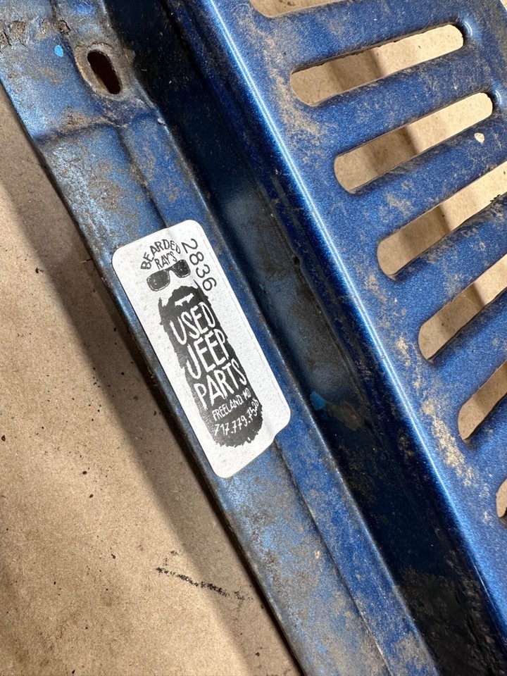 63-91 Jeep Hood Body Cowl Vent Panel Full Size FSJ Cherokee Grand ...