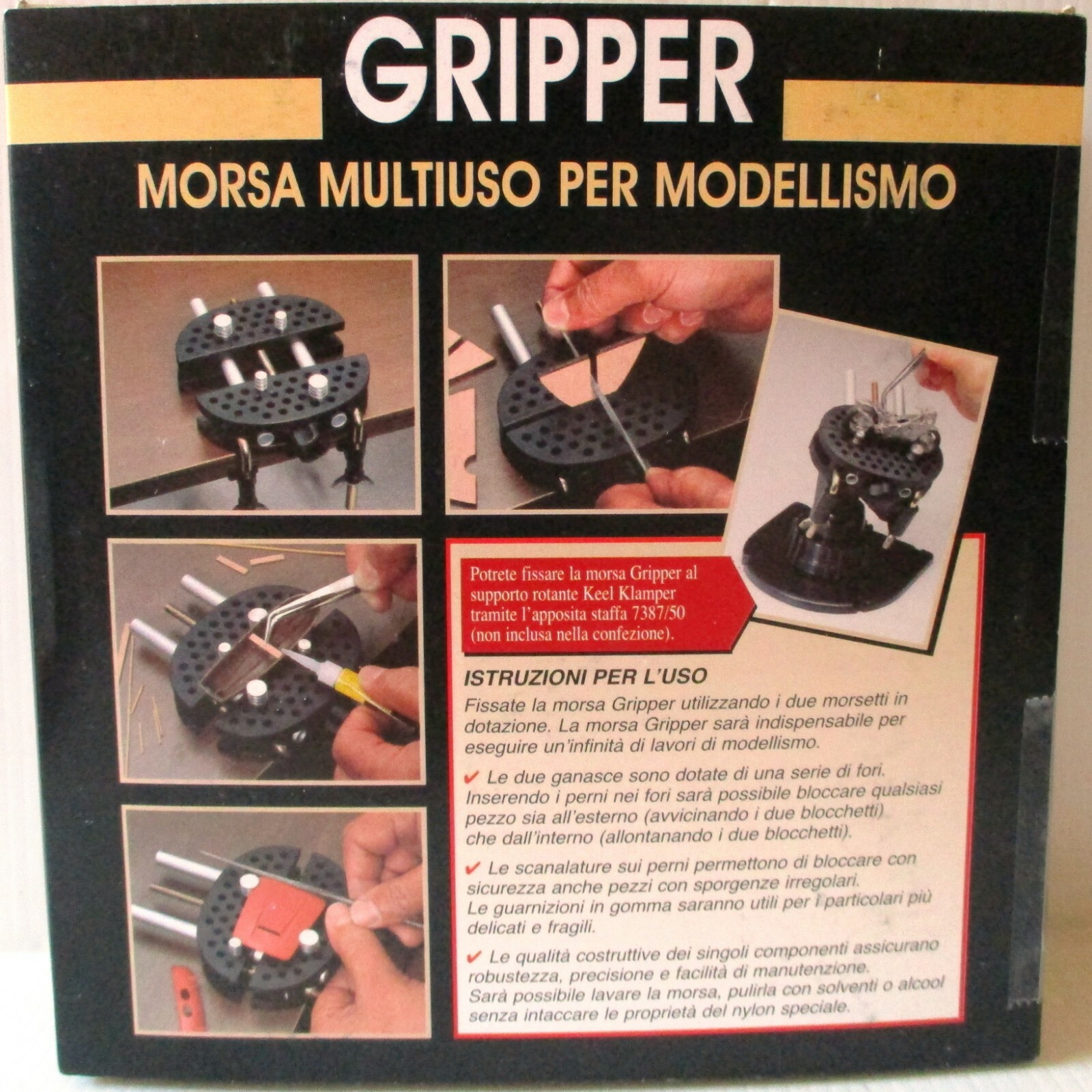 Amati Gripper Vice - Modellers 4 Pegs - Expo 80027 - Tracked 48 Post | eBay