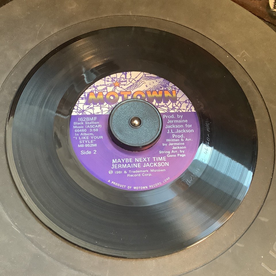 Jermaine Jackson 45RPM Let Me Tickle Your Fancy 1982 80s Synth Dance ...