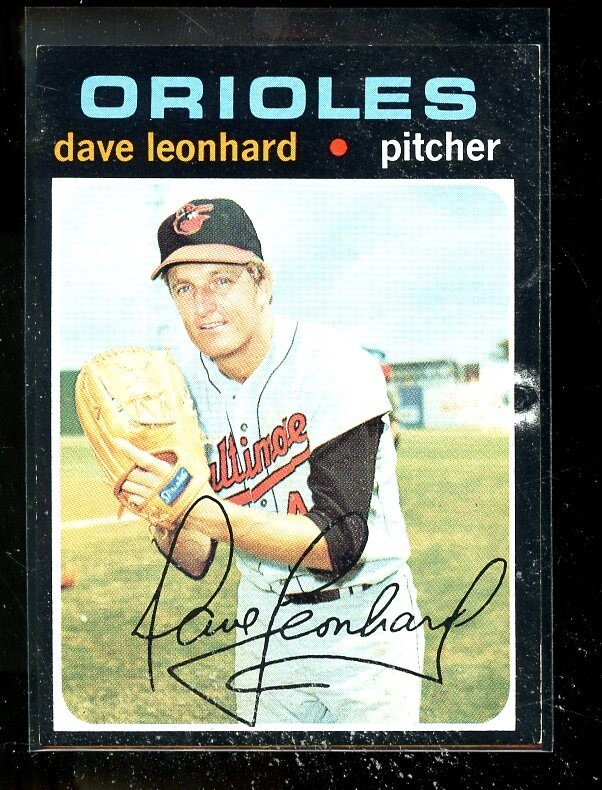 1971 TOPPS #716 DAVE LEONHARD ORIOLES (PD) NRMINT E017153 | eBay