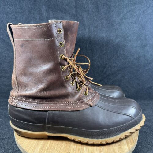 LL Bean Duck Insulated Maine Hunting/Snow/Pac Boots Vintage Men’s Size ...