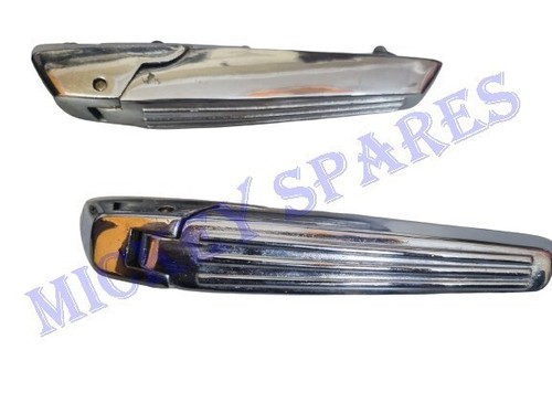 Bonnet Hood Hinges Set Chrome Plated Pair Oxford Ambassador | eBay