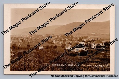 Coon Valley Wisconsin RPPC Antique Driftless Area Photo Postcard Vernon ...
