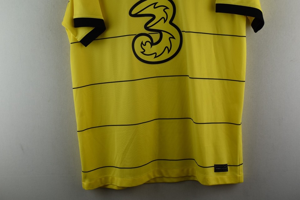NIKE Chelsea 2021/22 Away Football Shirt size L Mens Game Kit Sports ...