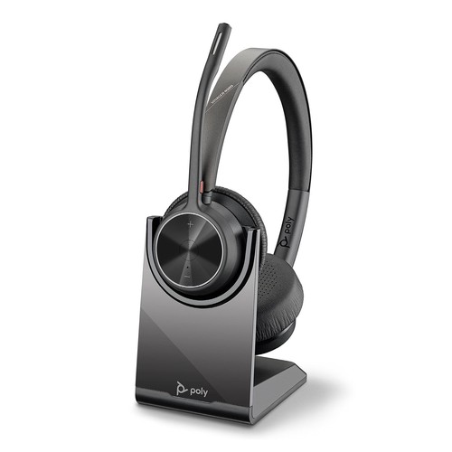 Poly - Voyager 4320 UC Wireless Headset + Charge Stand (Plantronics ...